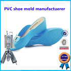 colorful steel Pvc Shoe upper Mould ( Two Colors), Pvc Crystal Transparent Shoe Mould,