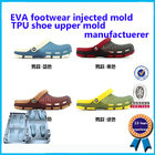 Transparent and comforatable Injection indoor PVC no air blown lady crystal shoe moulds