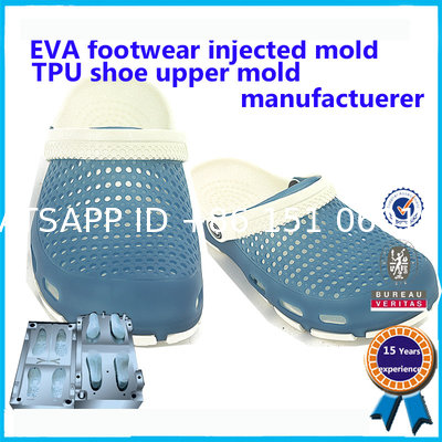 Transparent and comforatable Injection indoor PVC no air blown lady crystal shoe moulds