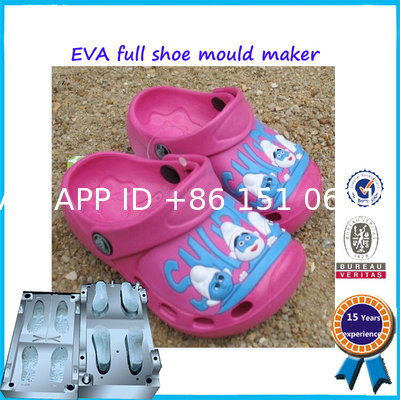 Durable EVA full shoe plastic injection mold company in China